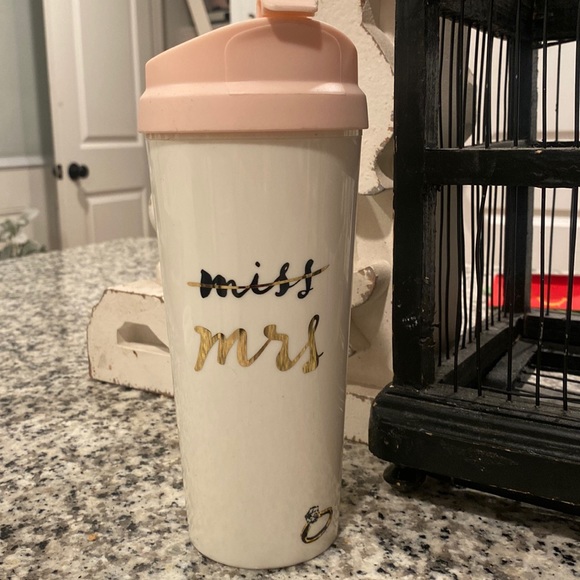 kate spade | Kitchen | Miss To Mrs Kate Spade Travel Cup | Poshmark